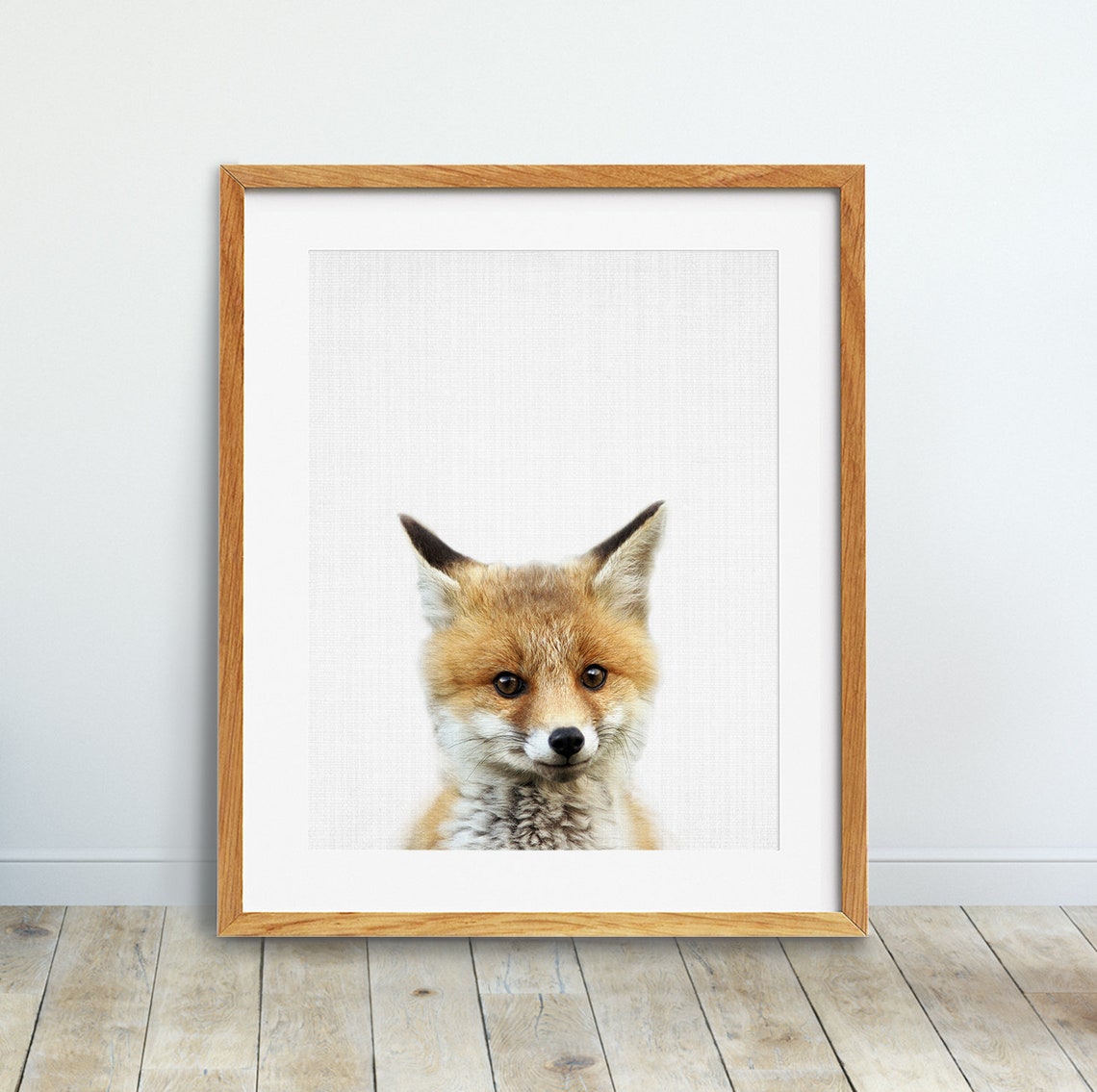 Fox Print Fox Pup Cub Kit Woodlands Nursery Wall Art - Etsy