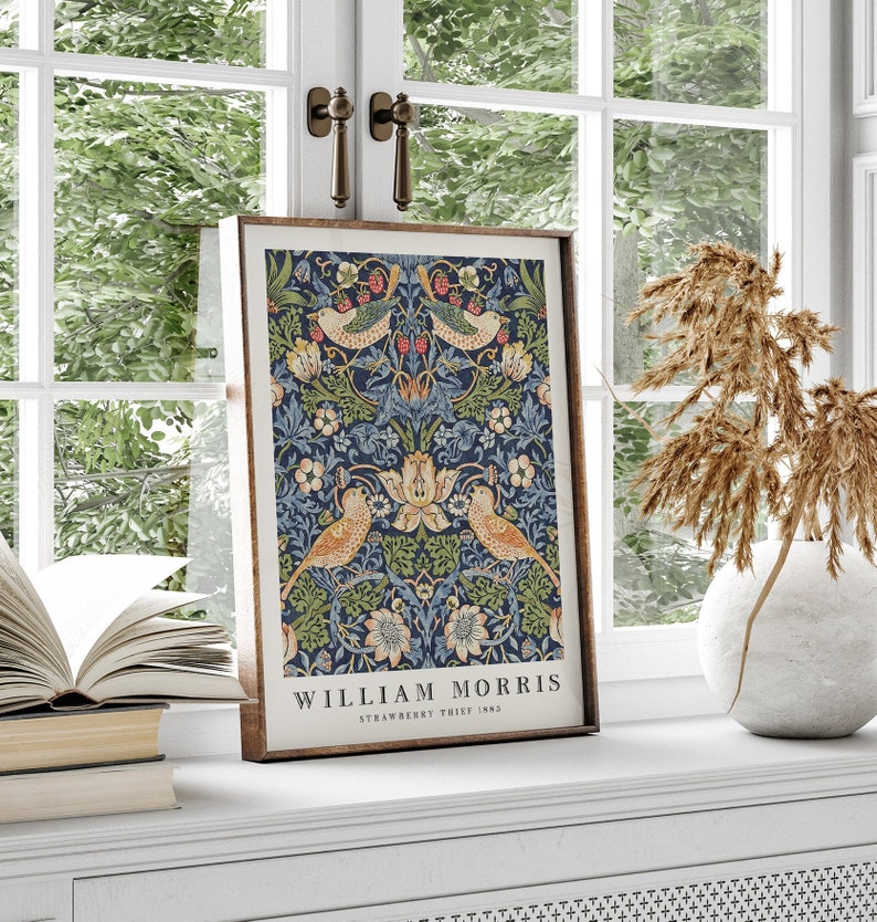 William Morris Set of 6 Wall Art Prints William Morris - Etsy