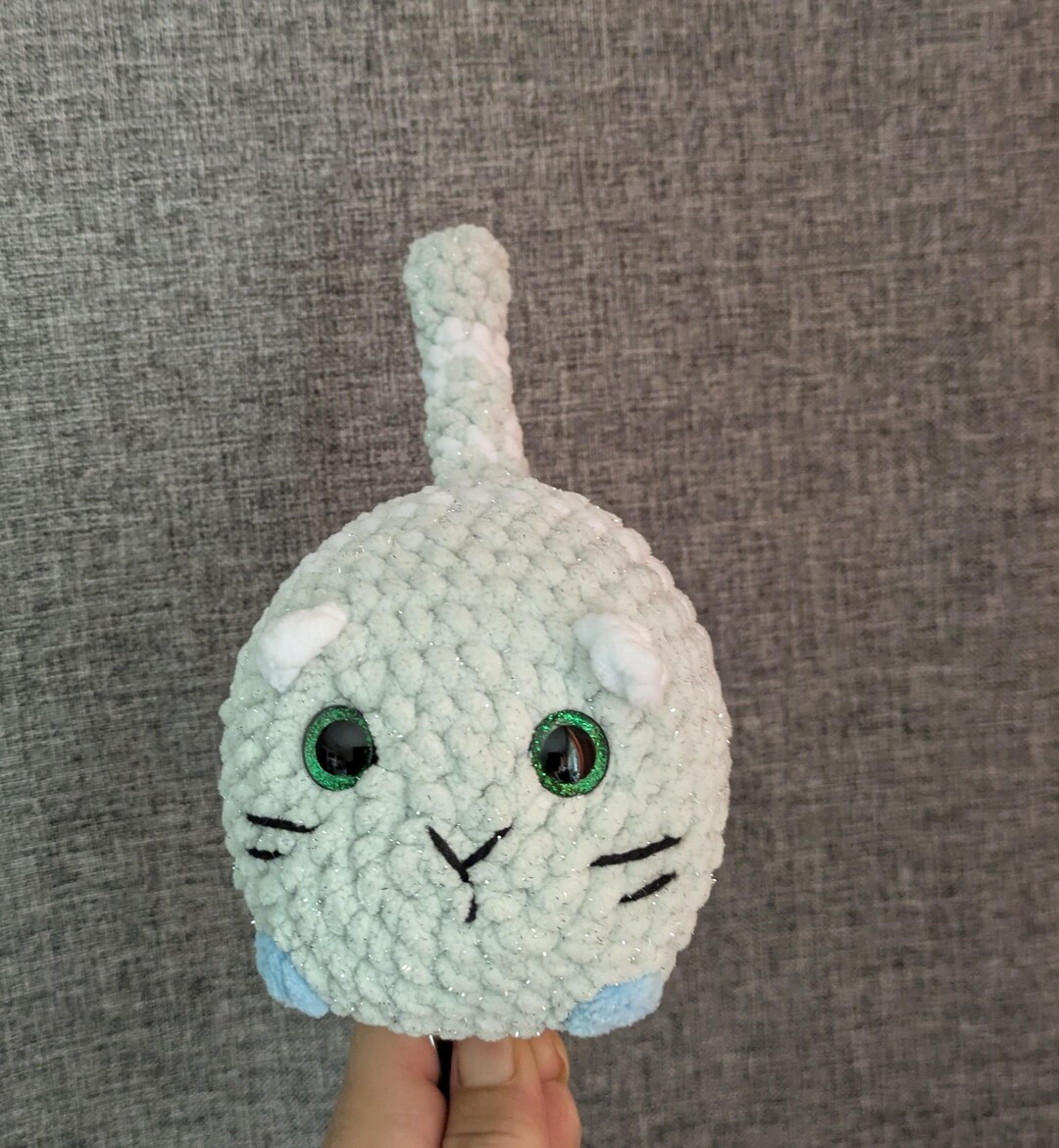 Small Loaf Cats, 2 Colors, Crocheted Cat, Loaf Cats, Bread Loaf Cat ...
