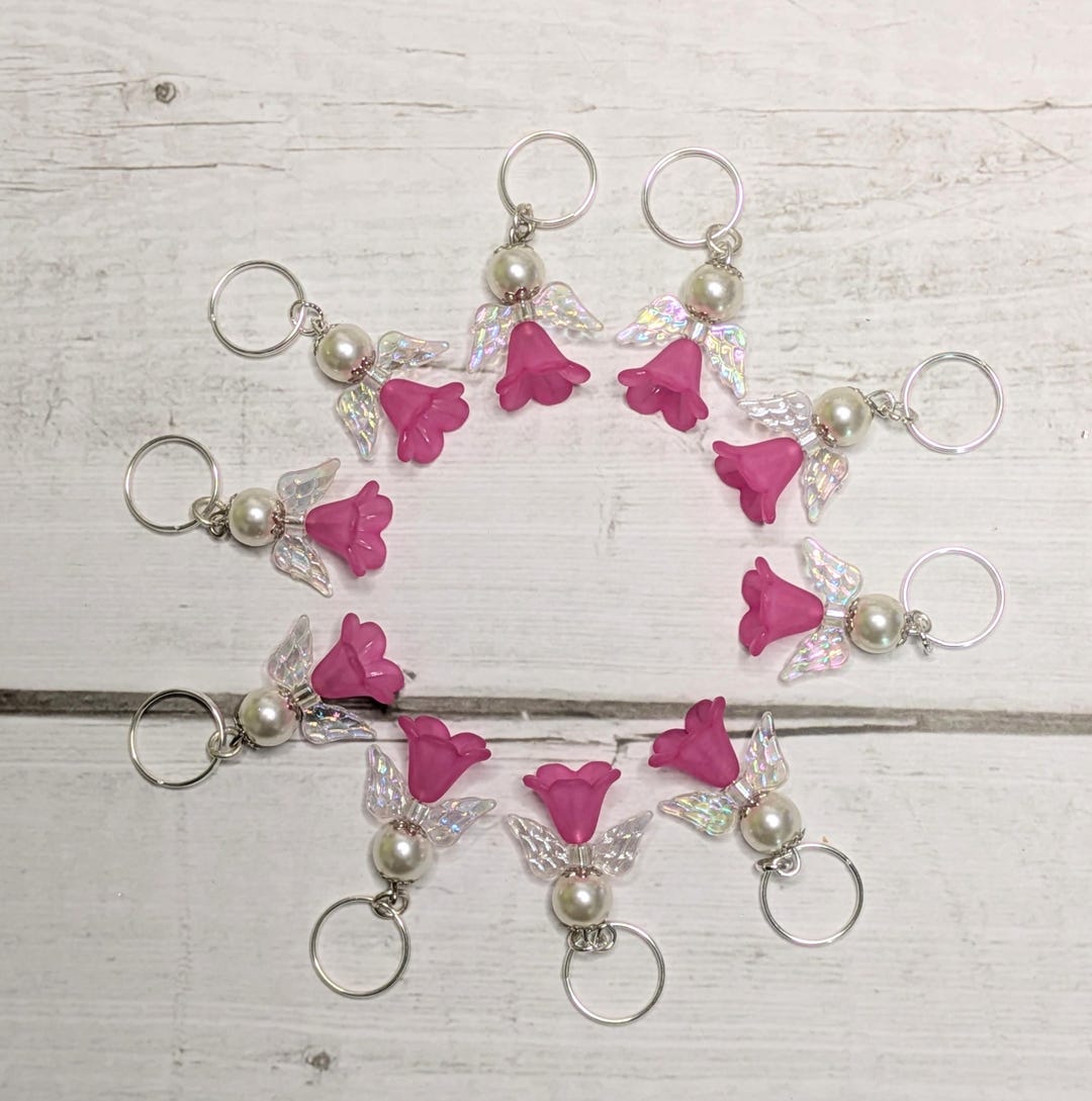10 Pearl Angels, Guardian Angels, Gift, Communion, Baptism, Guest Gift ...