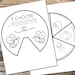 Forgive Scripture Coloring Wheel, Printable Bible Activity, Forgiveness ...