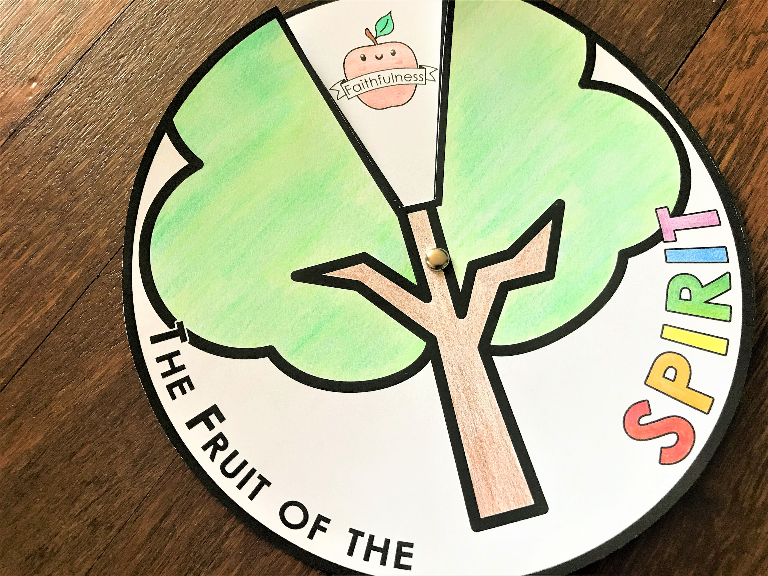 Fruit Of The Spirit Tree Craft