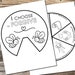 God Knows Me Psalm 139 Coloring Wheel, Printable Bible Activity, Kids ...