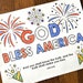 4th of July Scripture Coloring Page, God Bless America John 8:32 ...