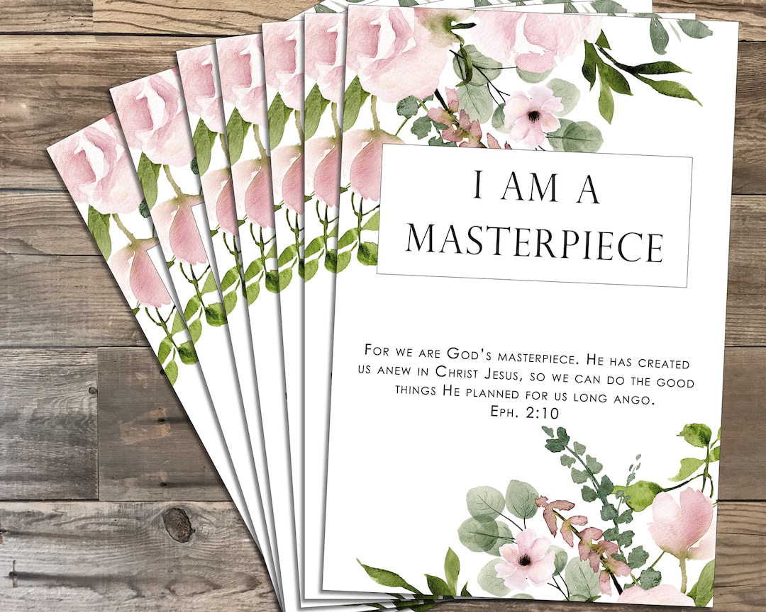 15 I AM Scripture Affirmation Cards - 4x6 Printable - Watercolor ...