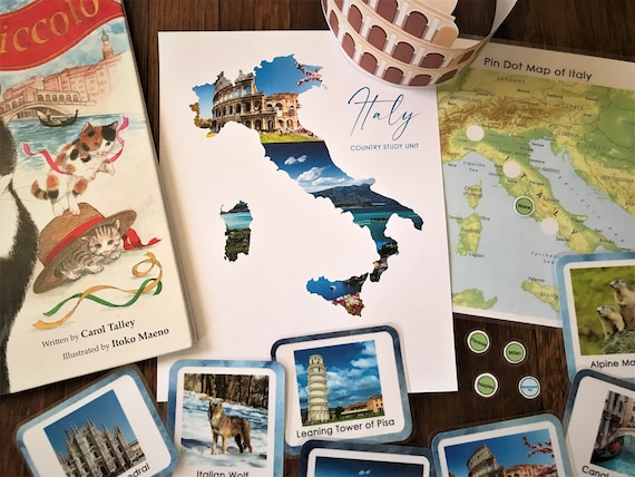 Italy Study Unit Hands on Learning Charlotte Mason - Etsy