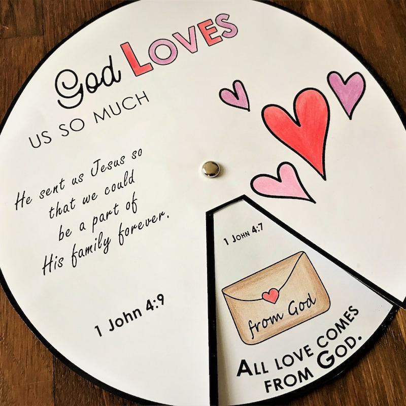 God is Love Craft - Etsy