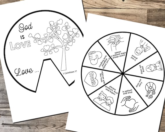 Coloring Pages For 1 Corinthians 13