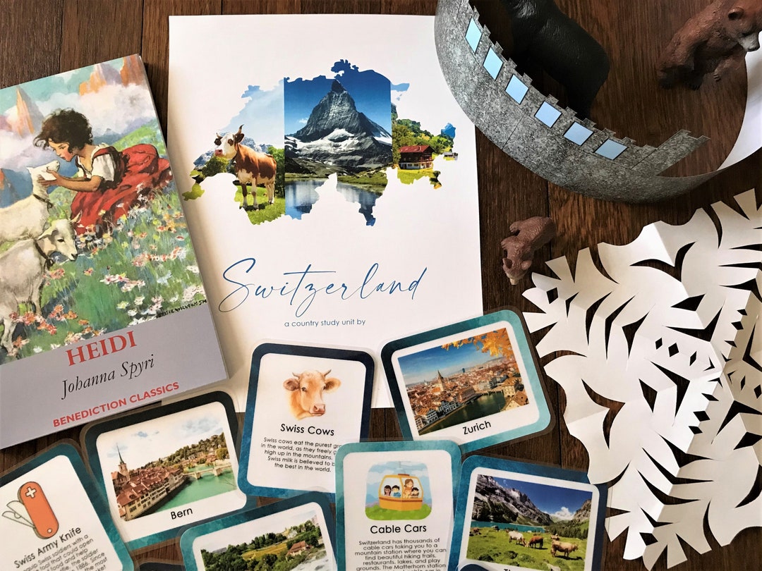 Switzerland Study Unit | Hands on Learning, Charlotte Mason, Montessori ...