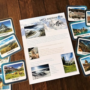 Switzerland Study Unit | Hands on Learning, Charlotte Mason, Montessori ...