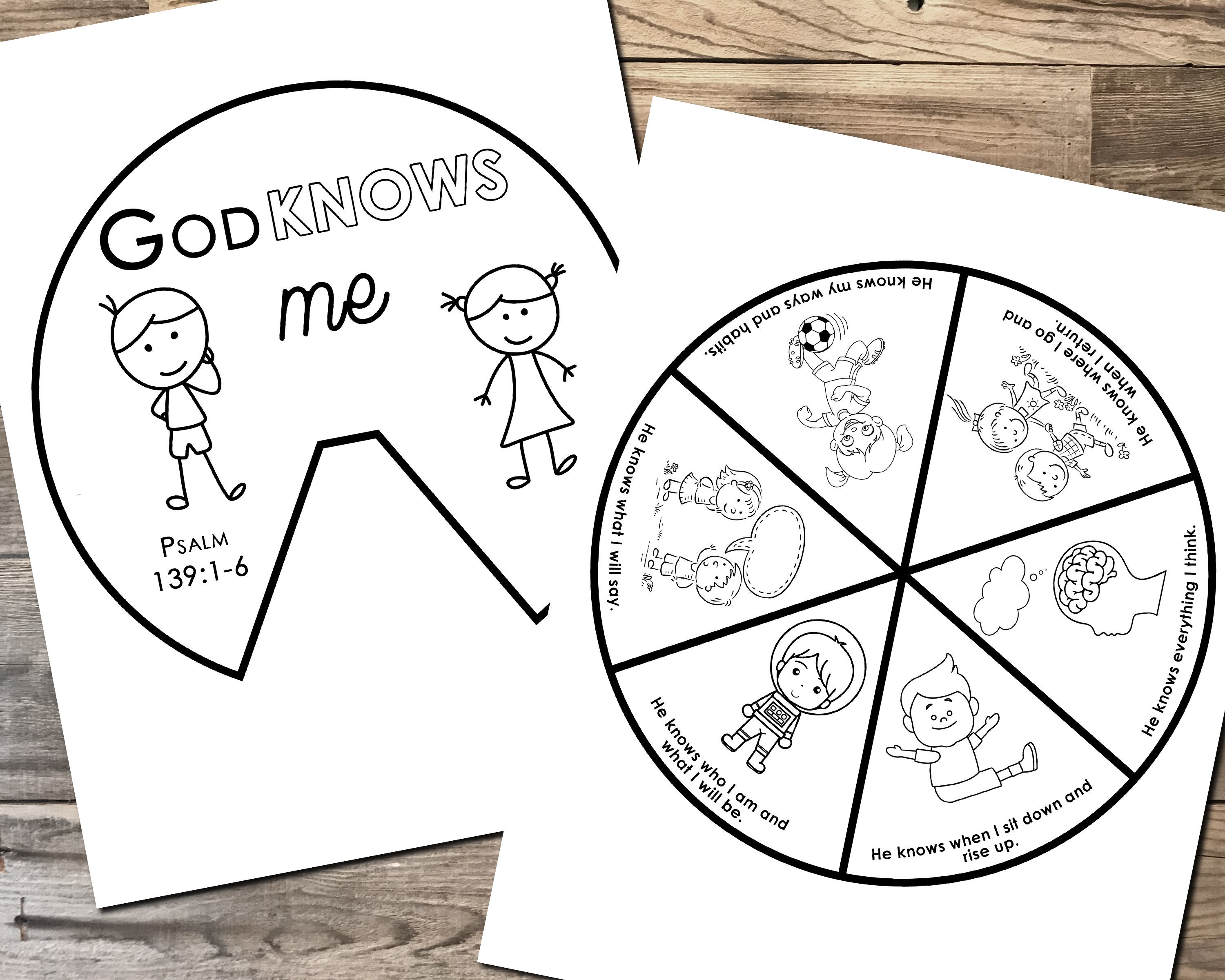 God Knows Me Psalm 139 Coloring Wheel Printable Bible - Etsy UK God Knows Me Psalm 139 Coloring Wheel Printable Bible - Etsy UK