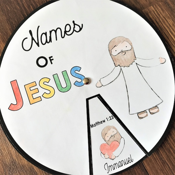 Names of Jesus Ornaments - Etsy