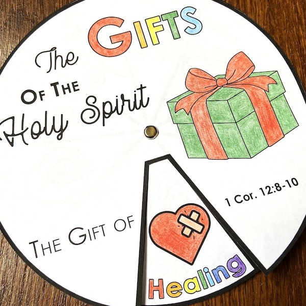 The Holy Spirit Worksheets - Etsy