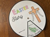 The Easter Story Craft for Kids, Sunday School Craft, Bible Story Craft ...