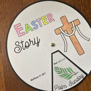 The Easter Story Craft for Kids, Sunday School Craft, Bible Story Craft ...