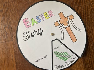 The Easter Story Craft for Kids, Sunday School Craft, Bible Story Craft ...