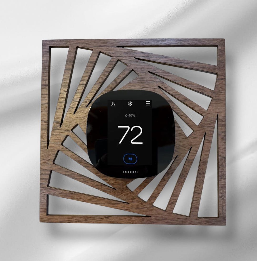 Ecobee or Nest Thermostat Wall Plate Square - Etsy