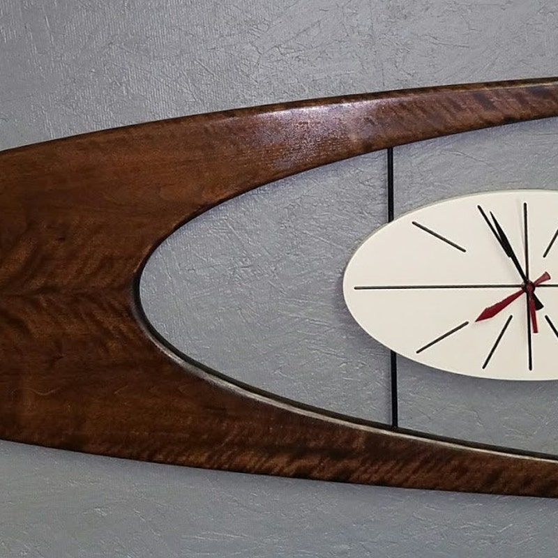 Boomerang Clock - Etsy