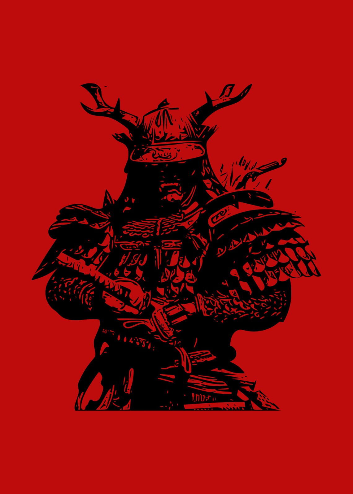 Samurai Warrior Japan SVG - Digital Download Svg, Png, Dxf, Jpeg Laser ...