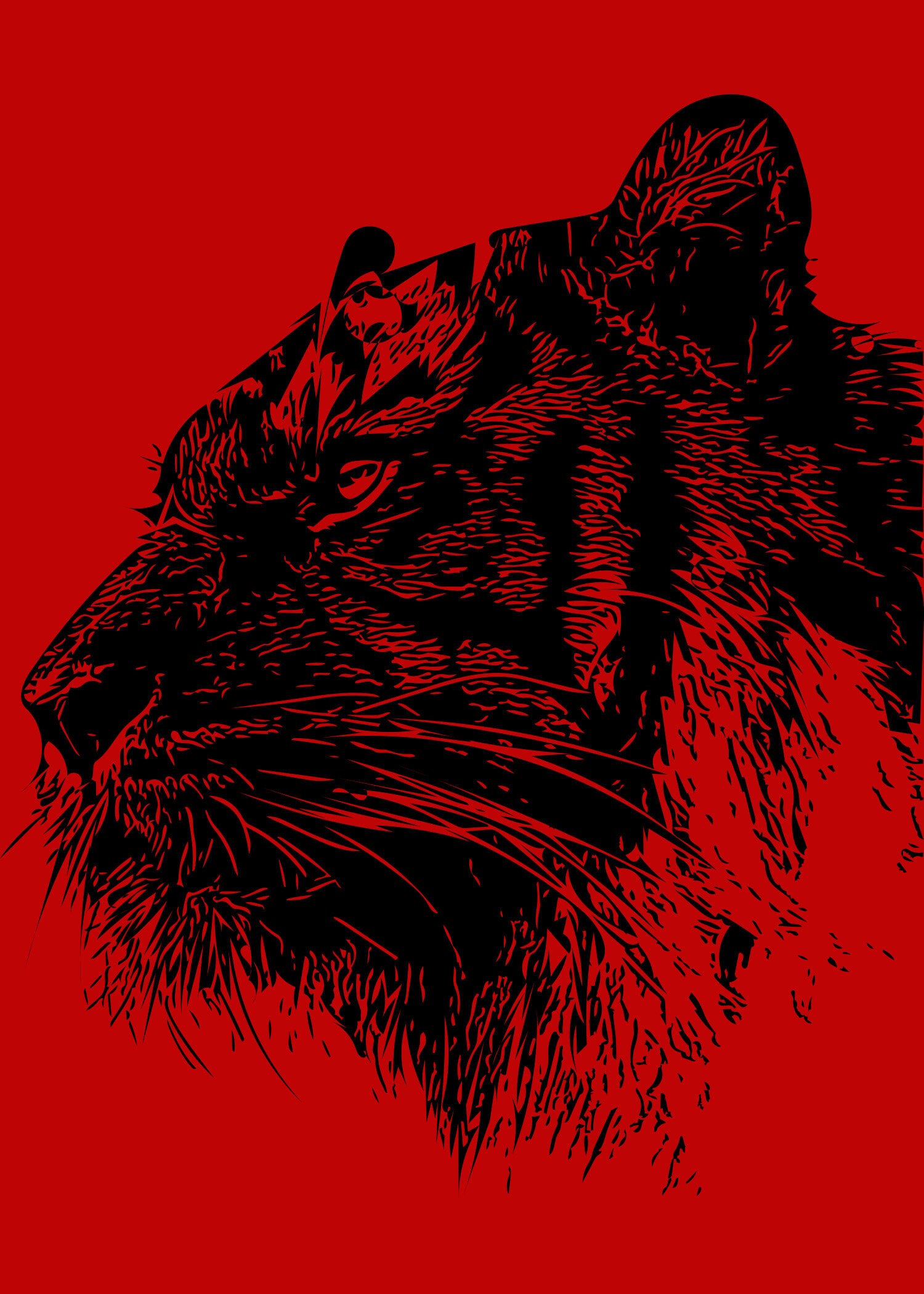 Tiger Digital Download Svg Png Dxf Jpeg for Laser - Etsy