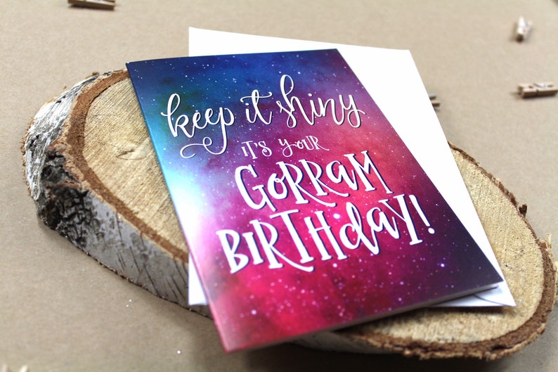 Firefly Inspired Birthday Card Small Space Themed Quote - Etsy
