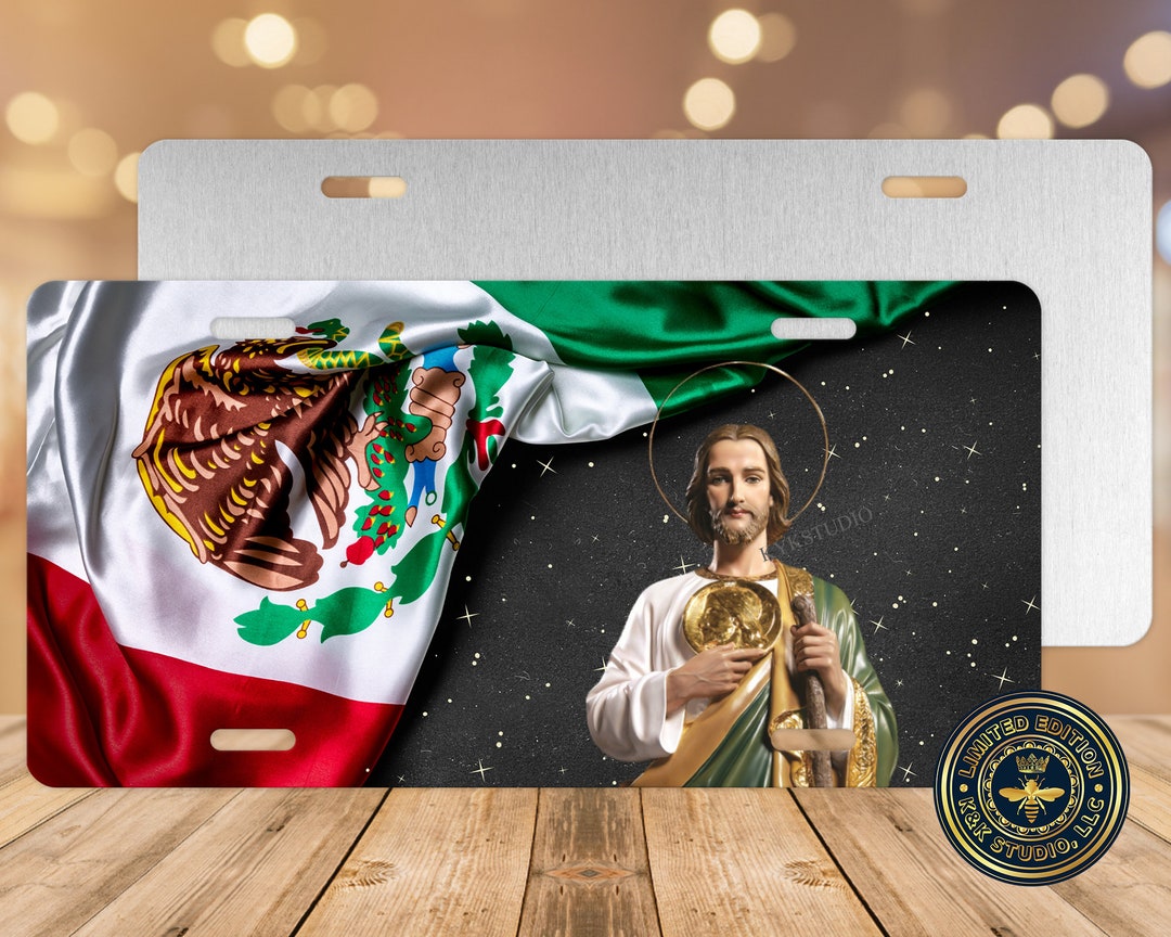 San Judas Tadeo, Hispanic License Plate, Mexico, 3 Novelty, Plate ...