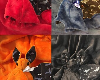 Stuff Bat Plush - Etsy