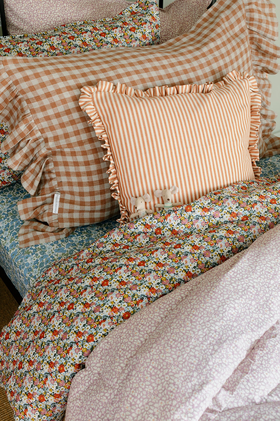 Fitted Sheet Made With Liberty Fabric 'libby' - Etsy