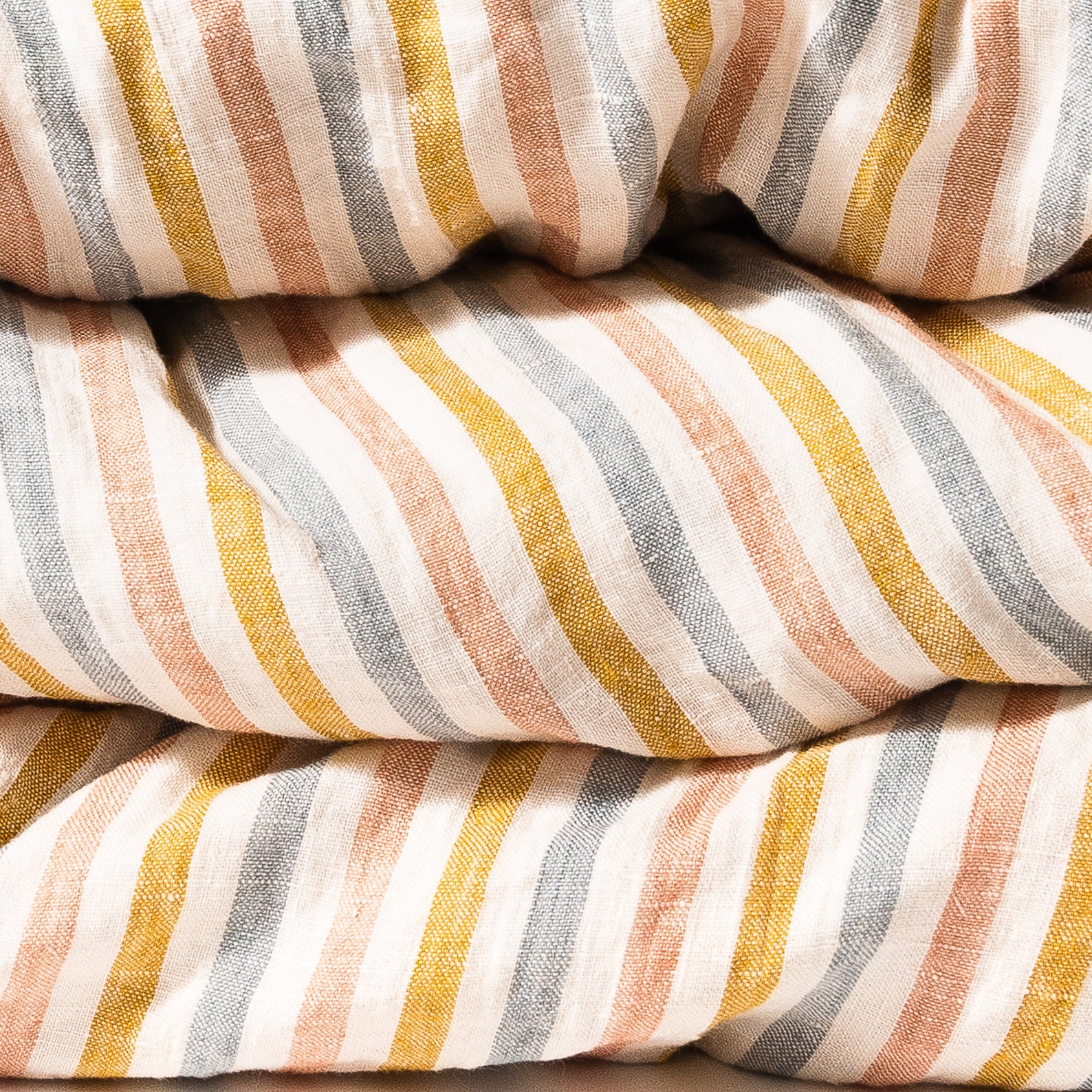 Linen Bedding Set in 'seaside Stripe' - Etsy
