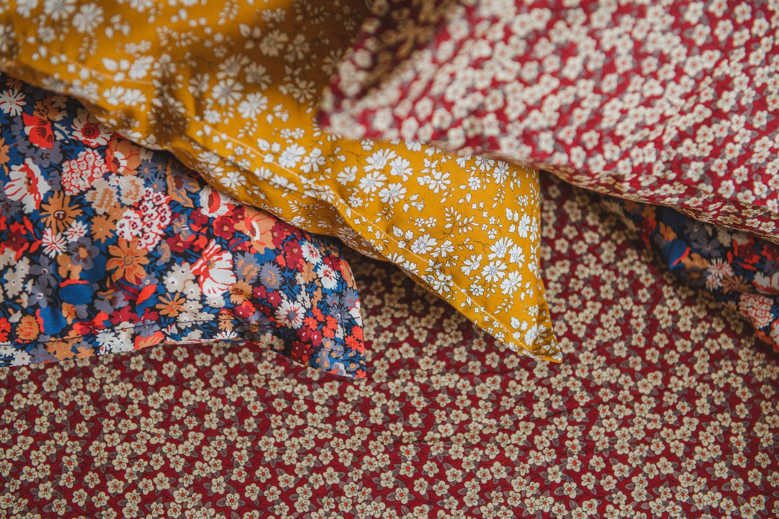 Bedding Set Made With Liberty Fabric 'capel' - Etsy UK