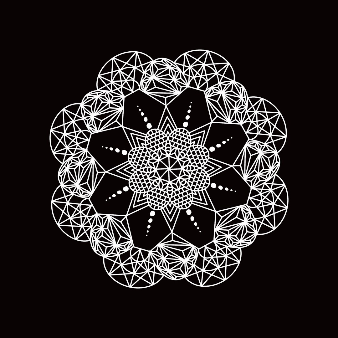 Downloadable Mandalas Drawn by Me - Etsy