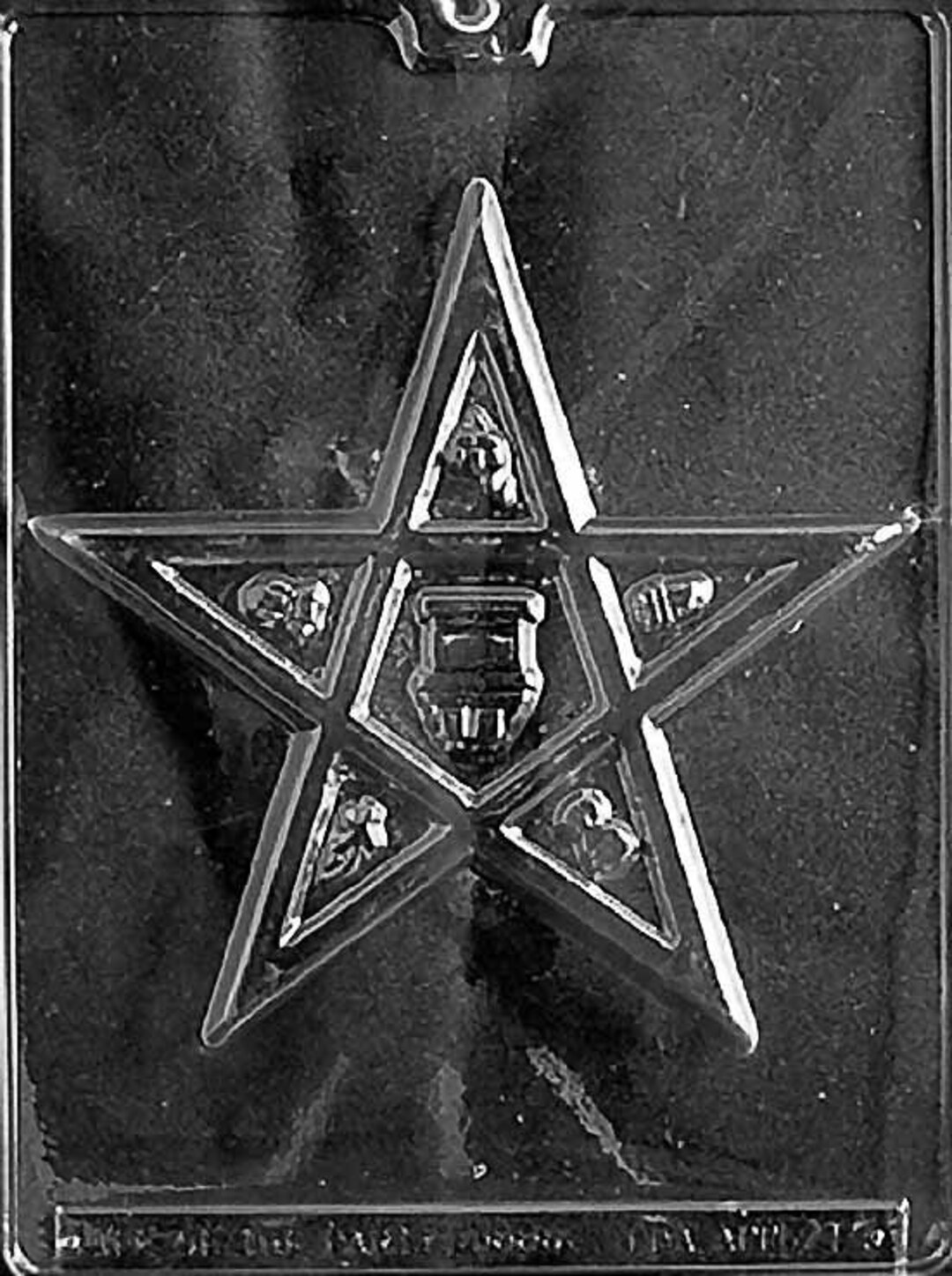 Religion EASTERN STAR Dim 7 Across X 3/8deep - Etsy