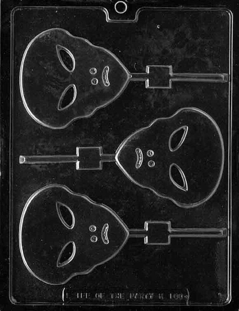 Kids ALIEN LOLLY Dim 3 1/2 X 3 1/4 X 5 /16 Deep Weight: - 1.5 OZ Item ...