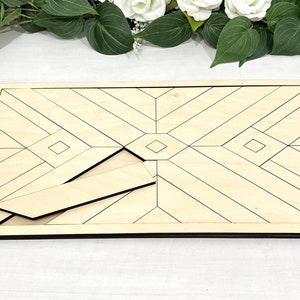Wood Mosaic Sign Kit, DIY Barn Quilt Crafts, Sign Making Supplies ...