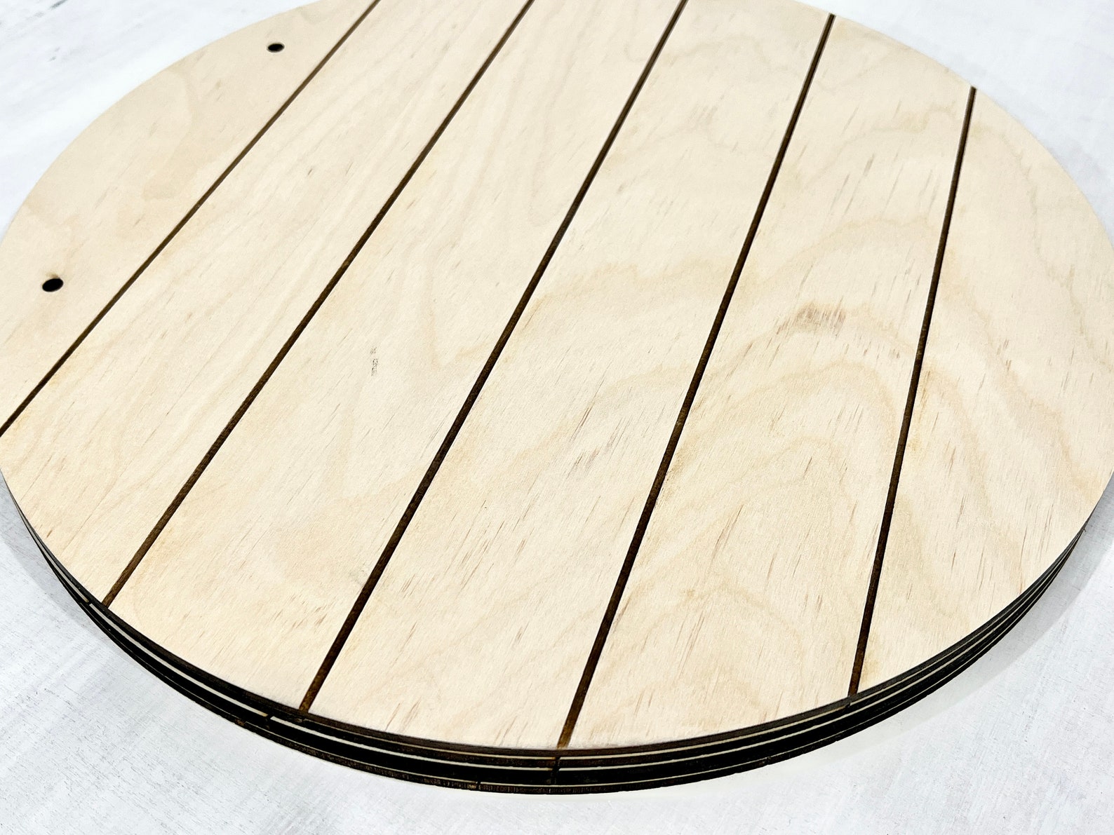 18 Inch Wood Blanks, 15 Wooden Circle for Sign Making, 12 Birch Plywood ...