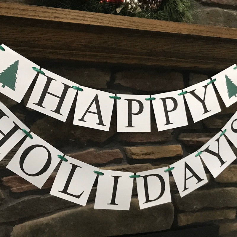 Holiday Banner - Etsy