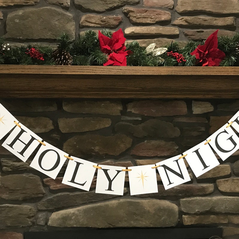Fireplace Banner - Etsy