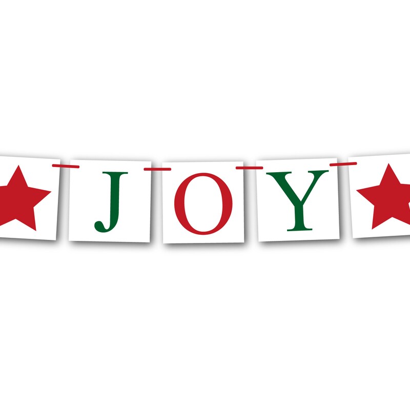 Joy to the World Banner - Etsy