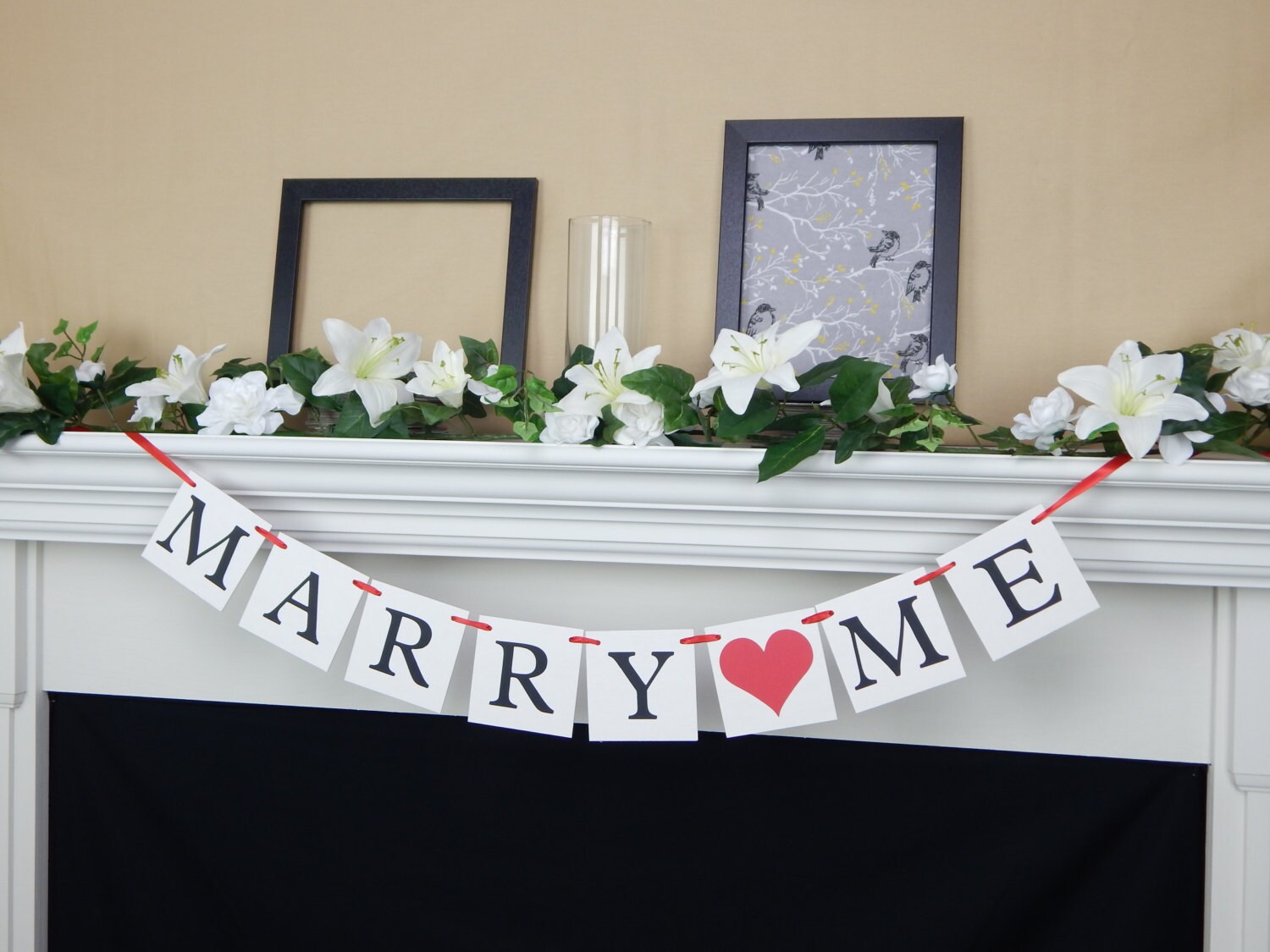 Will You Marry Me Banner Marriage Proposal Sign Surprise - Etsy