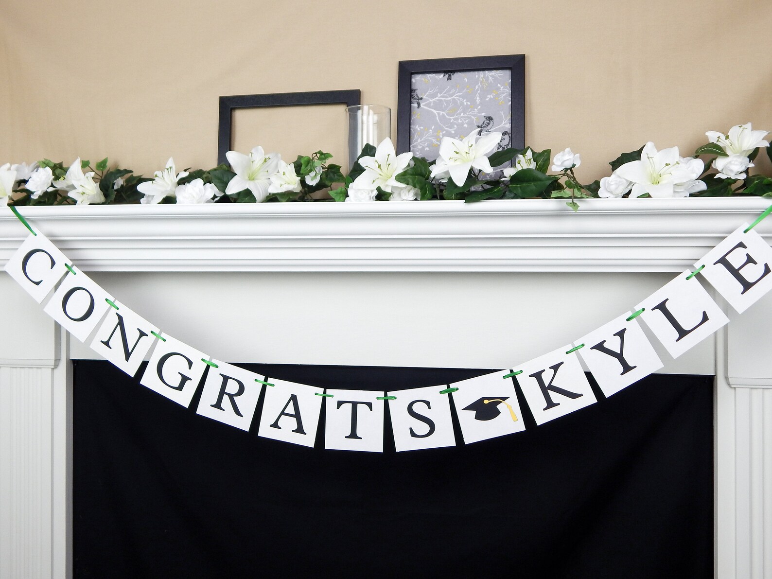 Congratulations Banner With Custom Name Personalized Congrats - Etsy