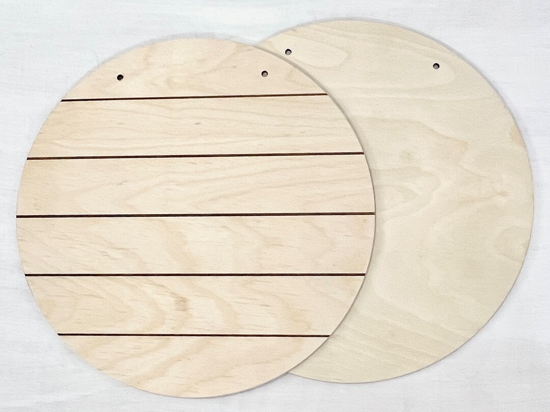 15 Inch Wood Blanks, 18" Wooden Circle for Sign Making, 12" Birch Plywood Rounds, 22" 1/4 ...