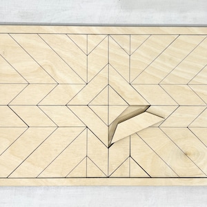 Wood Mosaic Sign Kit, DIY Barn Quilt Crafts, Sign Making Supplies ...