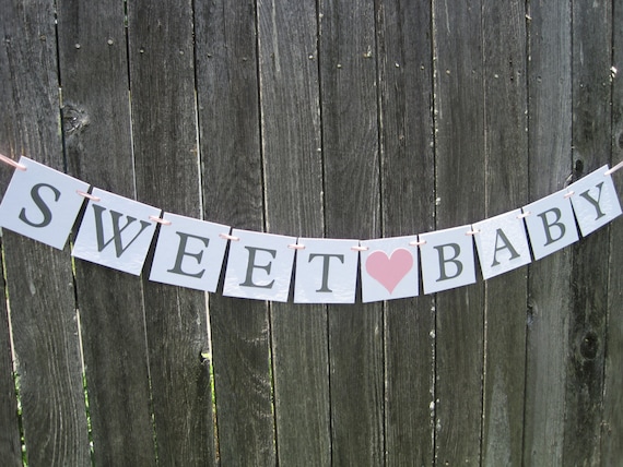 Sweet Baby banner, Its a Girl bunting, welcome baby garland, baby ...