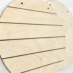 18 Inch Wood Blanks, 15" Wooden Circle for Sign Making, 12" Birch ...