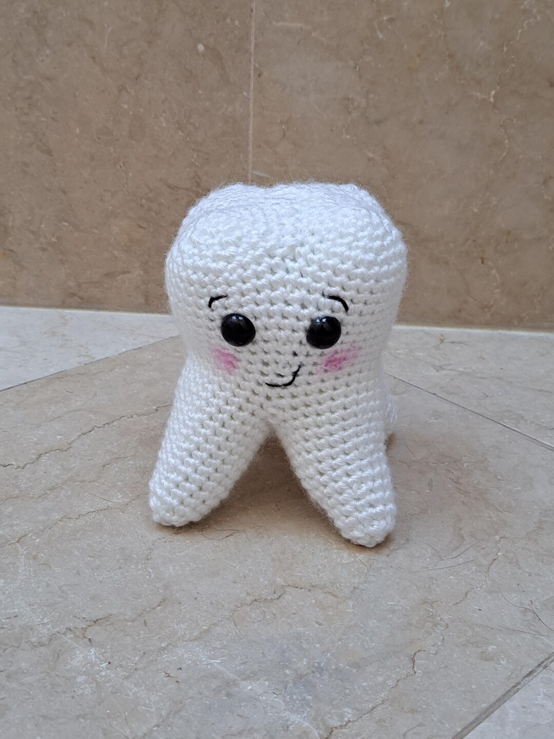 Cute Little Tooth Plush - Etsy