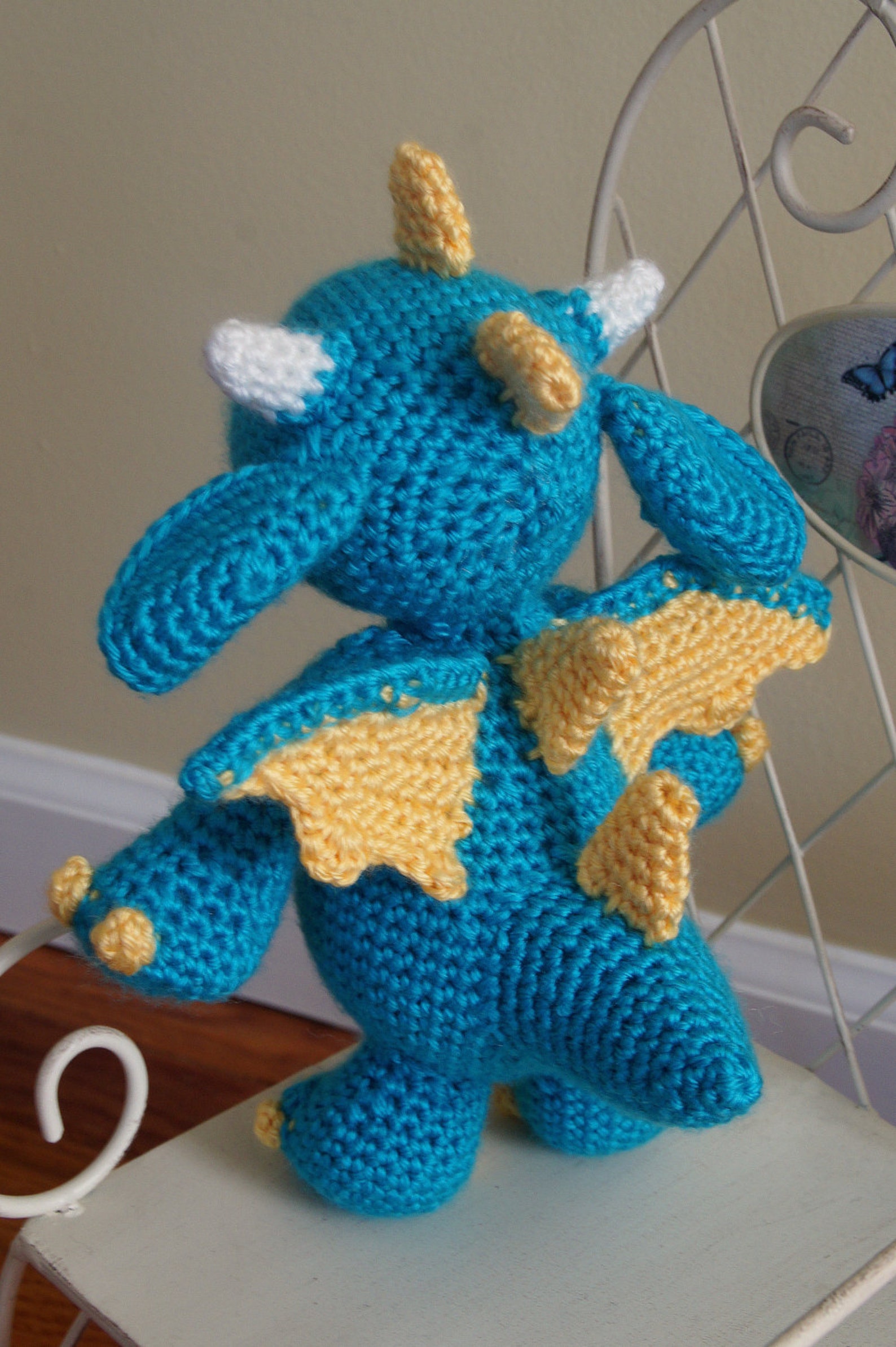 Cute Stuffed Dragon | Etsy