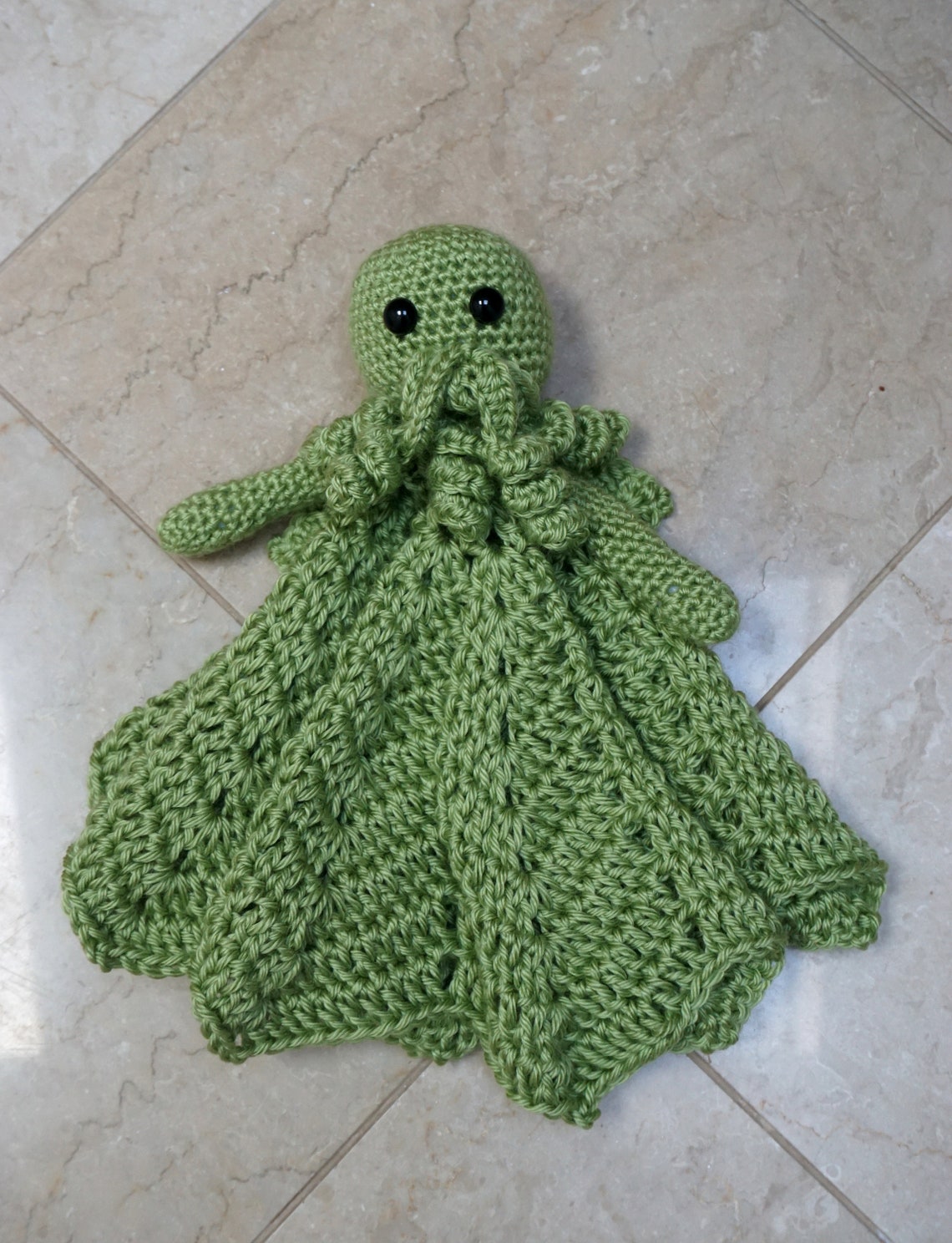 Cthulhu Inspired Lovey Blanket - Etsy