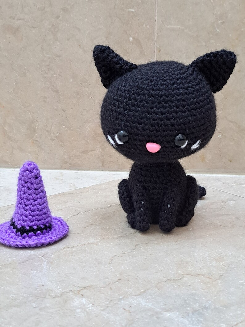 Cute Little Black Cat - Etsy