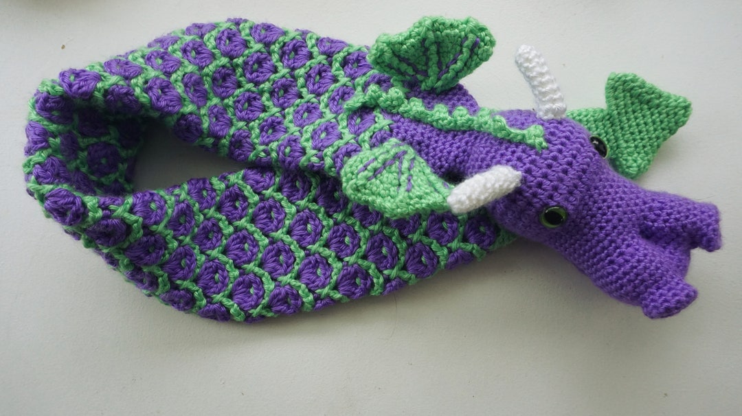 Dragon Scarf - Etsy