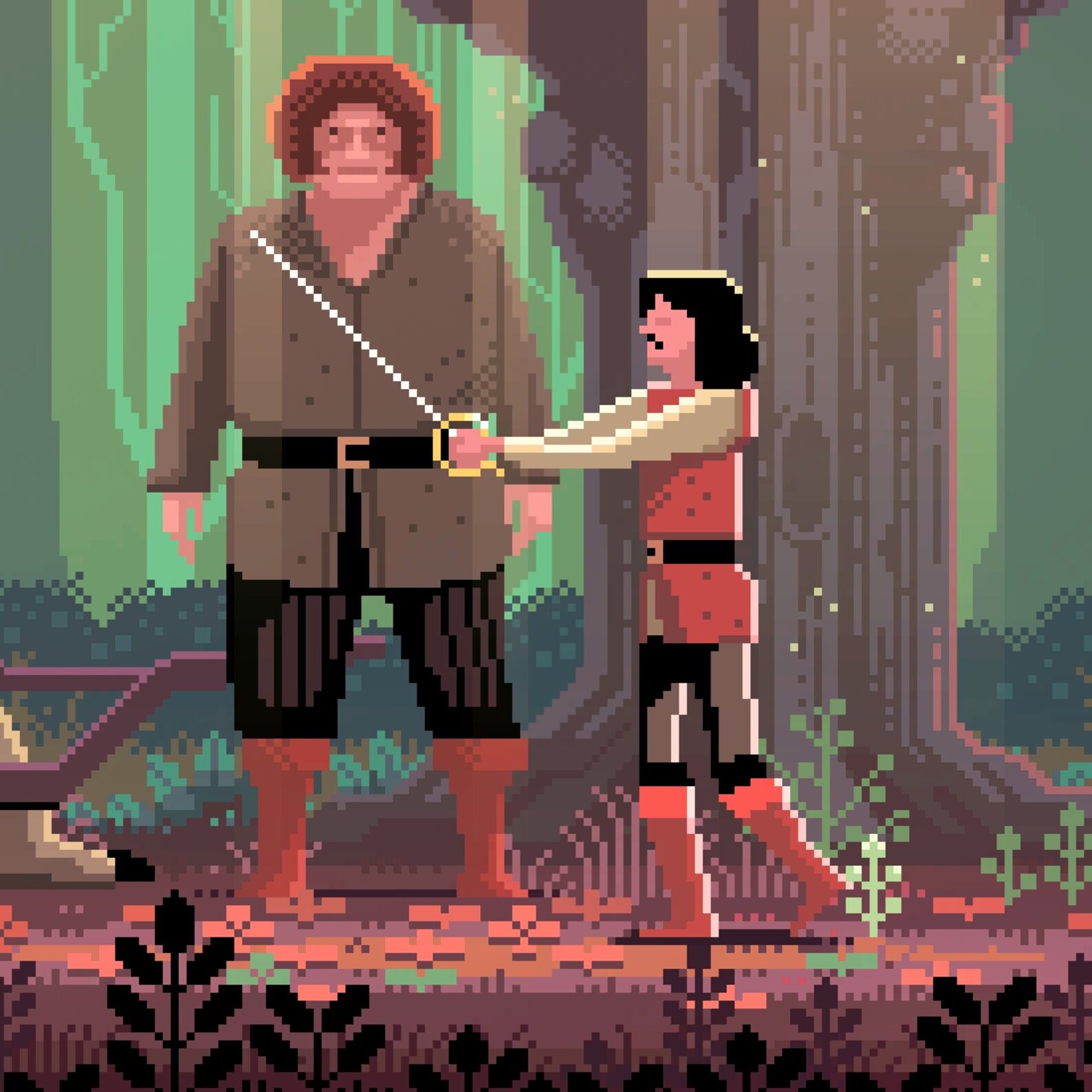 Pixel Art the Princess Bride Print Limited Edition Only 30 - Etsy